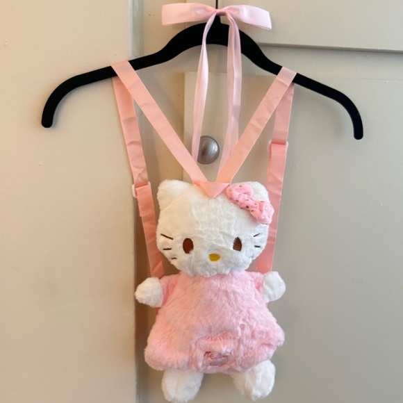 Hello Kitty | Bags | Hello Kitty Plush Backpack | Poshmark